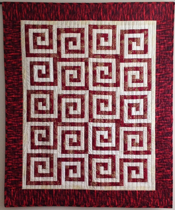 Greek Key Quilt Pattern