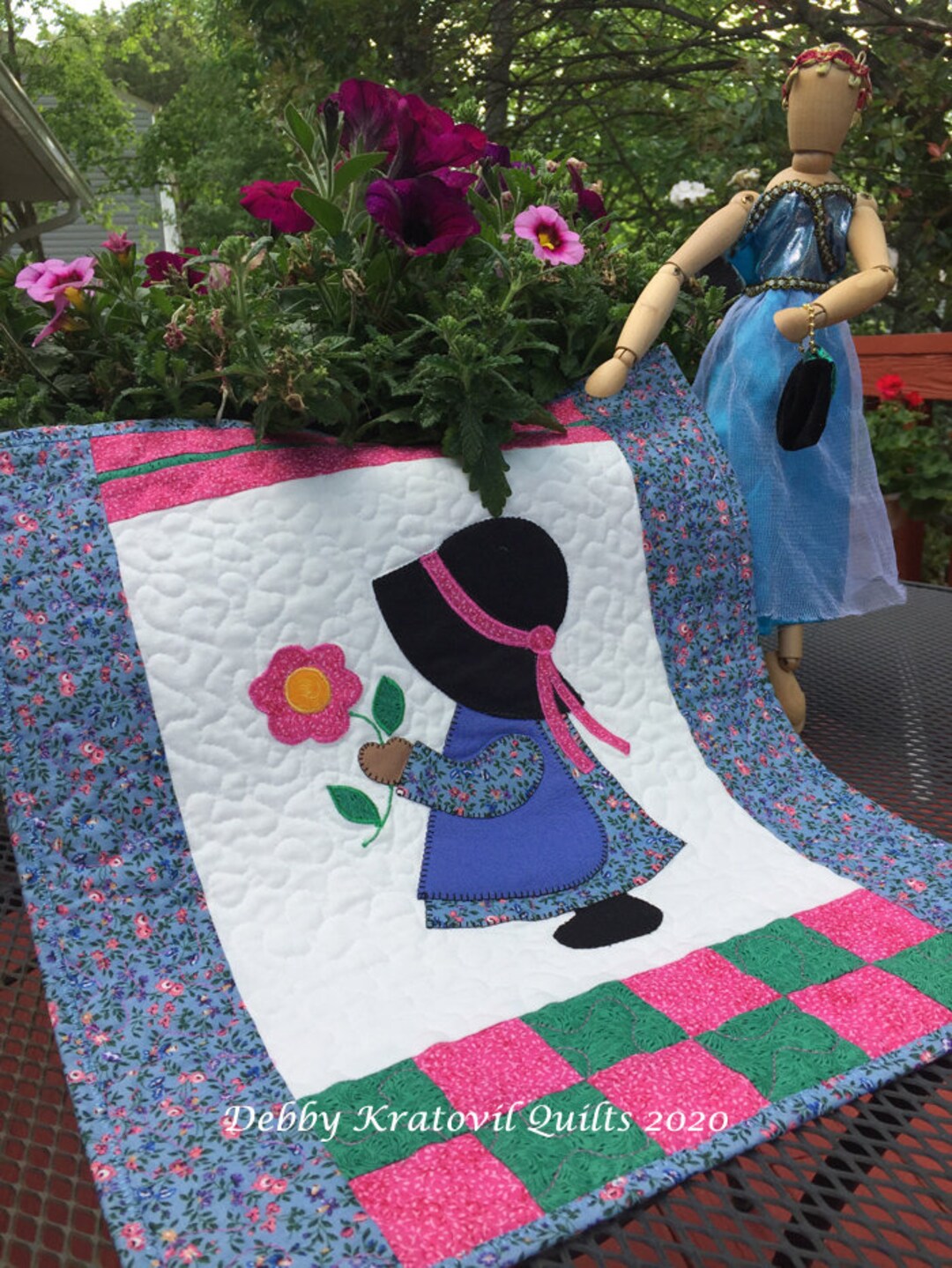 Sunbonnet Sue Mini Quilt Pattern - Etsy