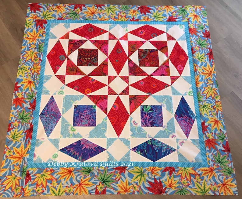 Storm at Sea Quilt Pattern | Etsy