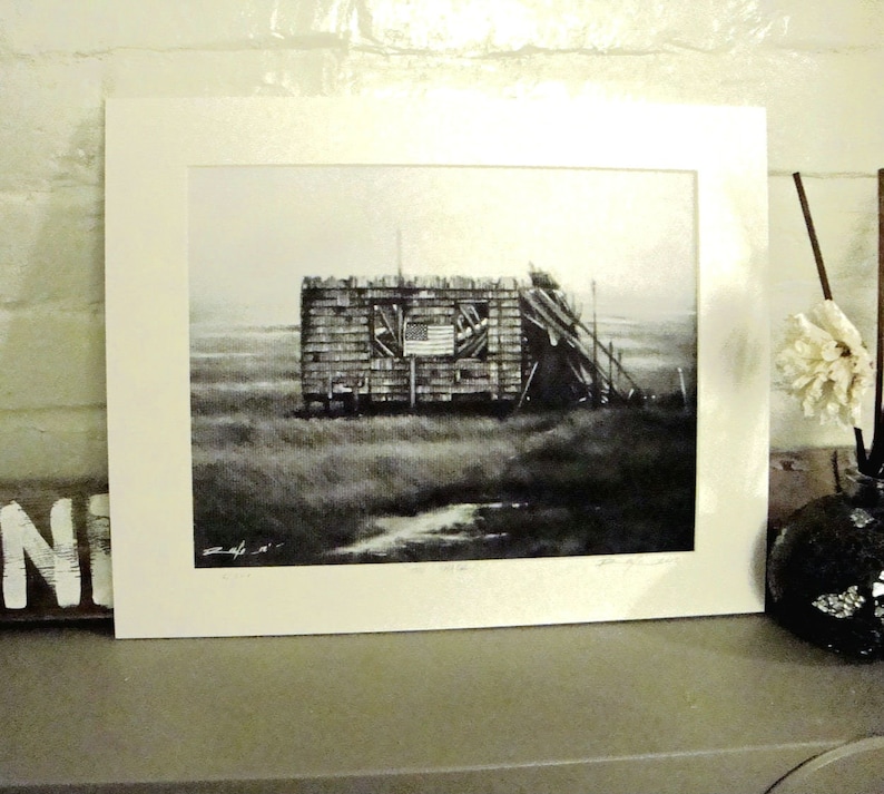 Quality Limited Edition Prints of the LBI Fallen Landmark "the Shack ...