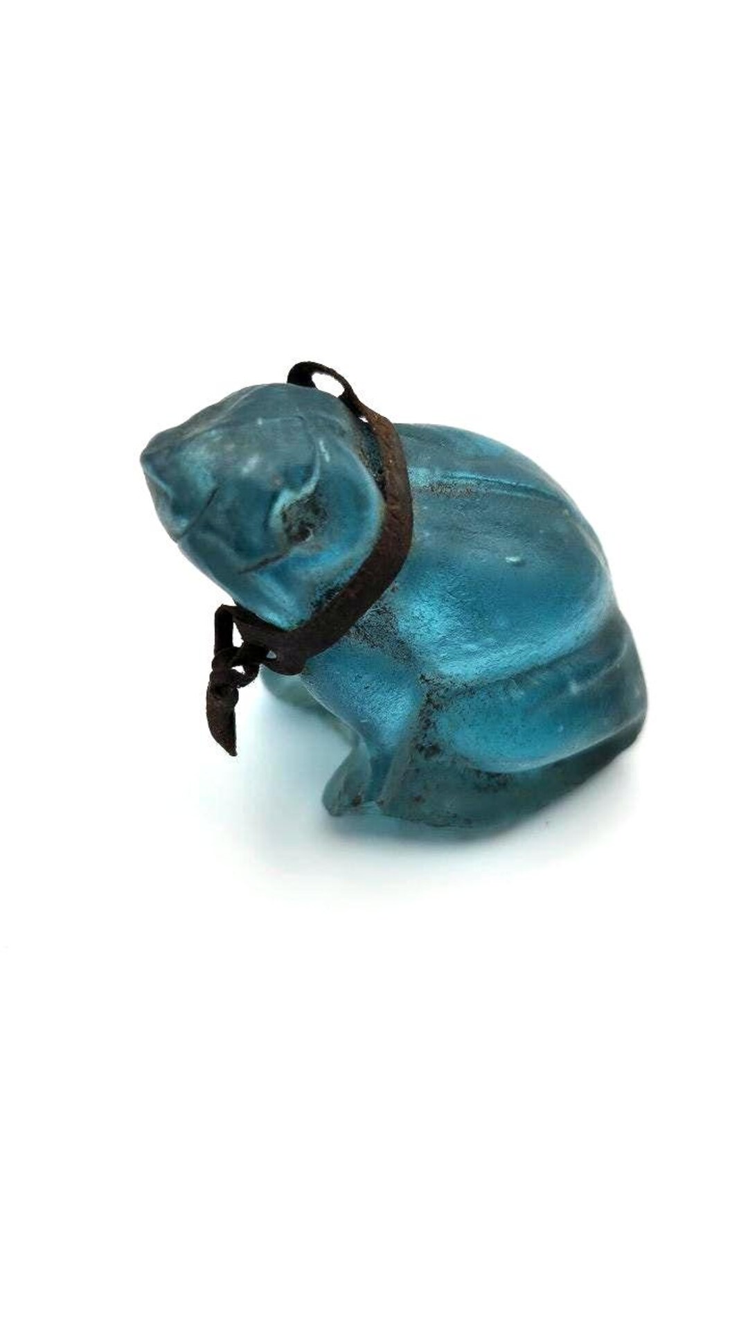 Antique Czech Glass Cracker Jack Frog Charm - Etsy