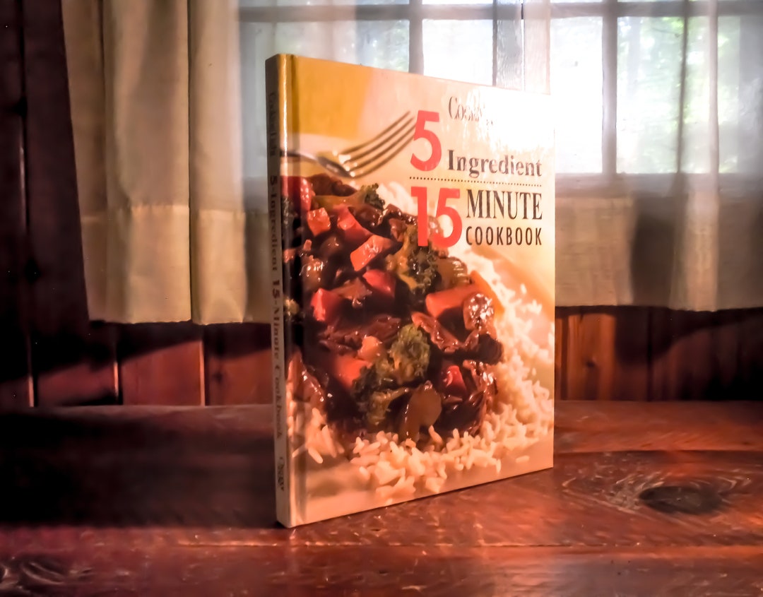Cooking Light Magazine / 5 Ingredient 15 Minute Cookbook / 1999 ...