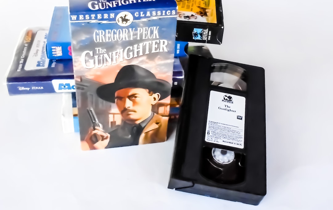 The Gunfighter (1993) ~ Used VHS Tape ~ Gregory Peck - Etsy