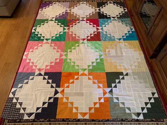 Rick Rack Quilt Top | Etsy