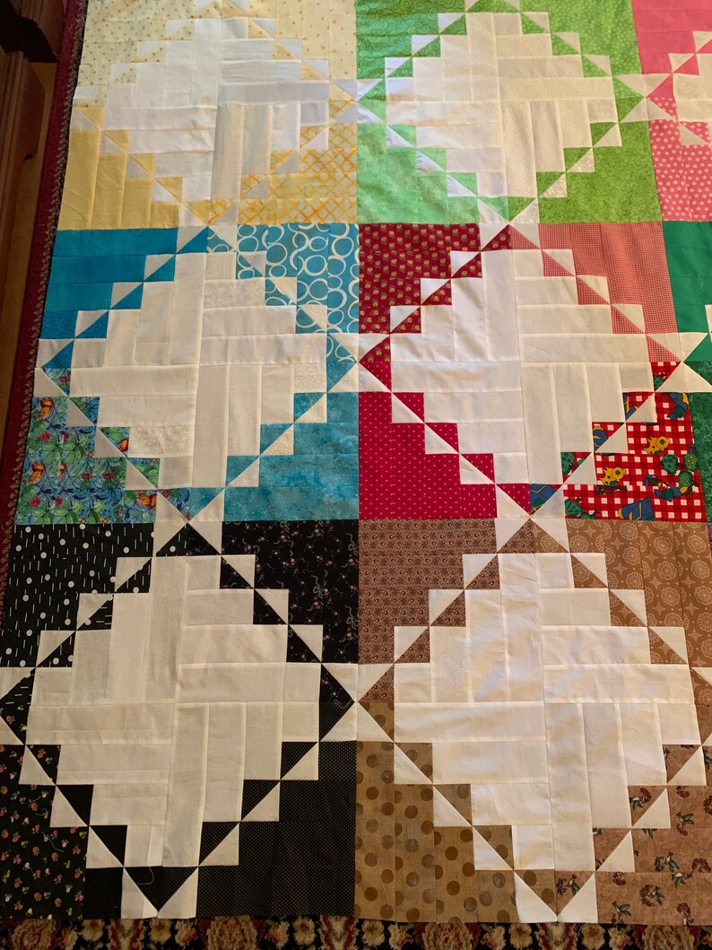 Rick Rack Quilt Top - Etsy
