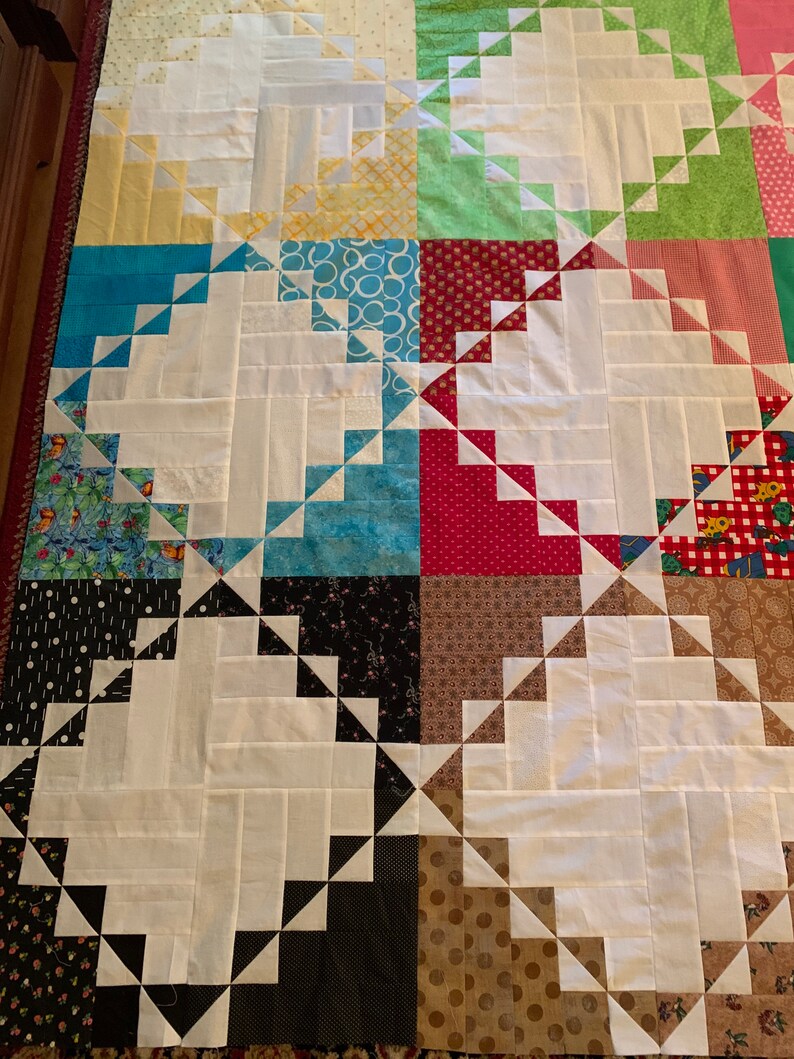 Rick Rack Quilt Top - Etsy