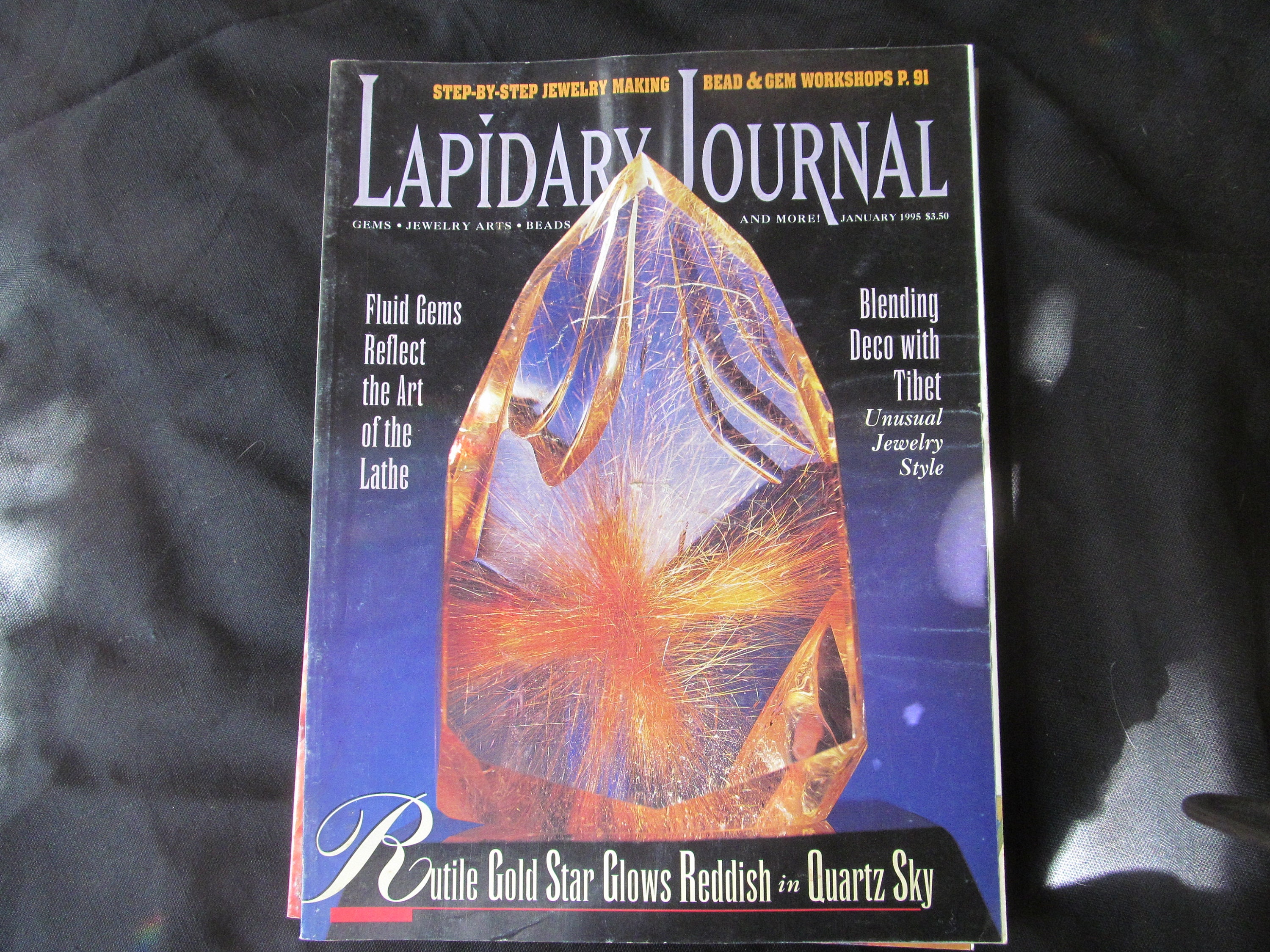 5 Lapidary Journal Magazines From 1993 and 1995 - Etsy