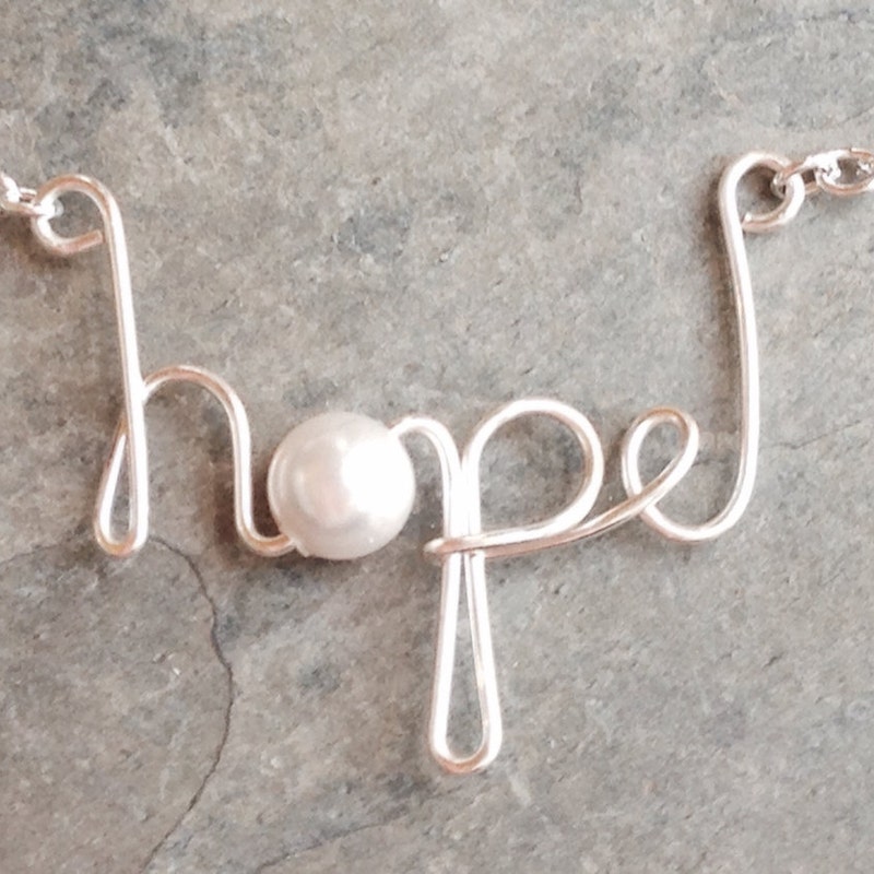 Hope Necklace - Etsy