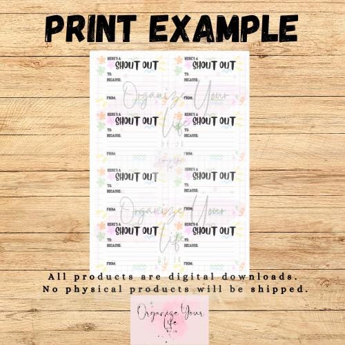 Shout Out Cards | 40 Pack | Promote Kindness | Students, Teachers ...