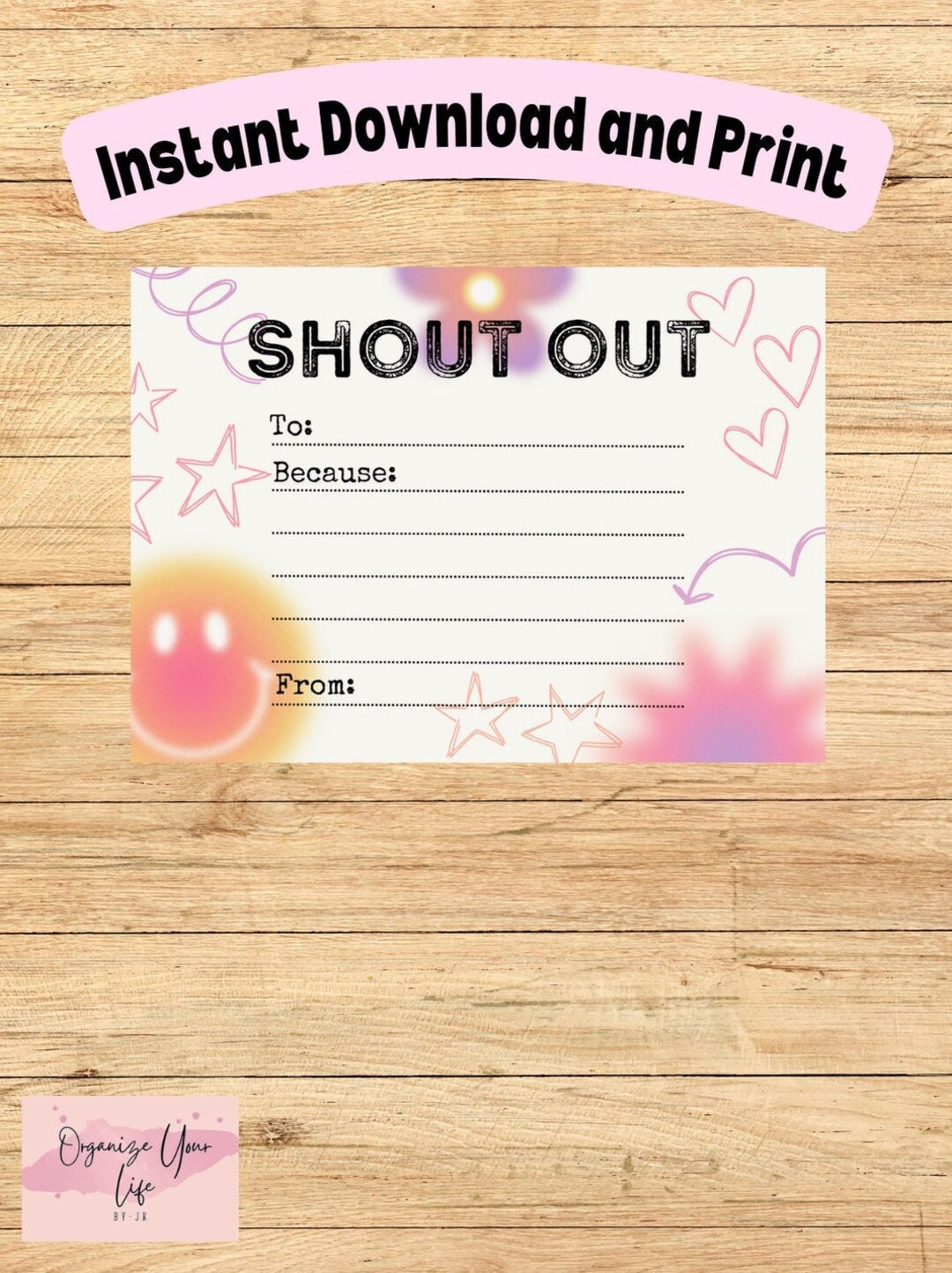 Shout Out Cards 40 Pack Promote Kindness Students, Teachers, Admin ...