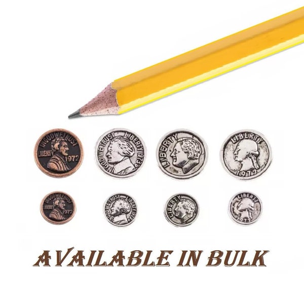 Money Coins Dollhouse Miniatures - Etsy