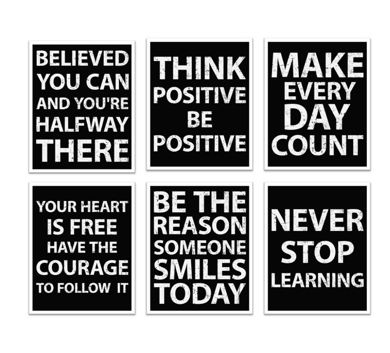 Entrepreneur Art, Typography Wall Art, Inspirational Wall Art, Cubicle ...