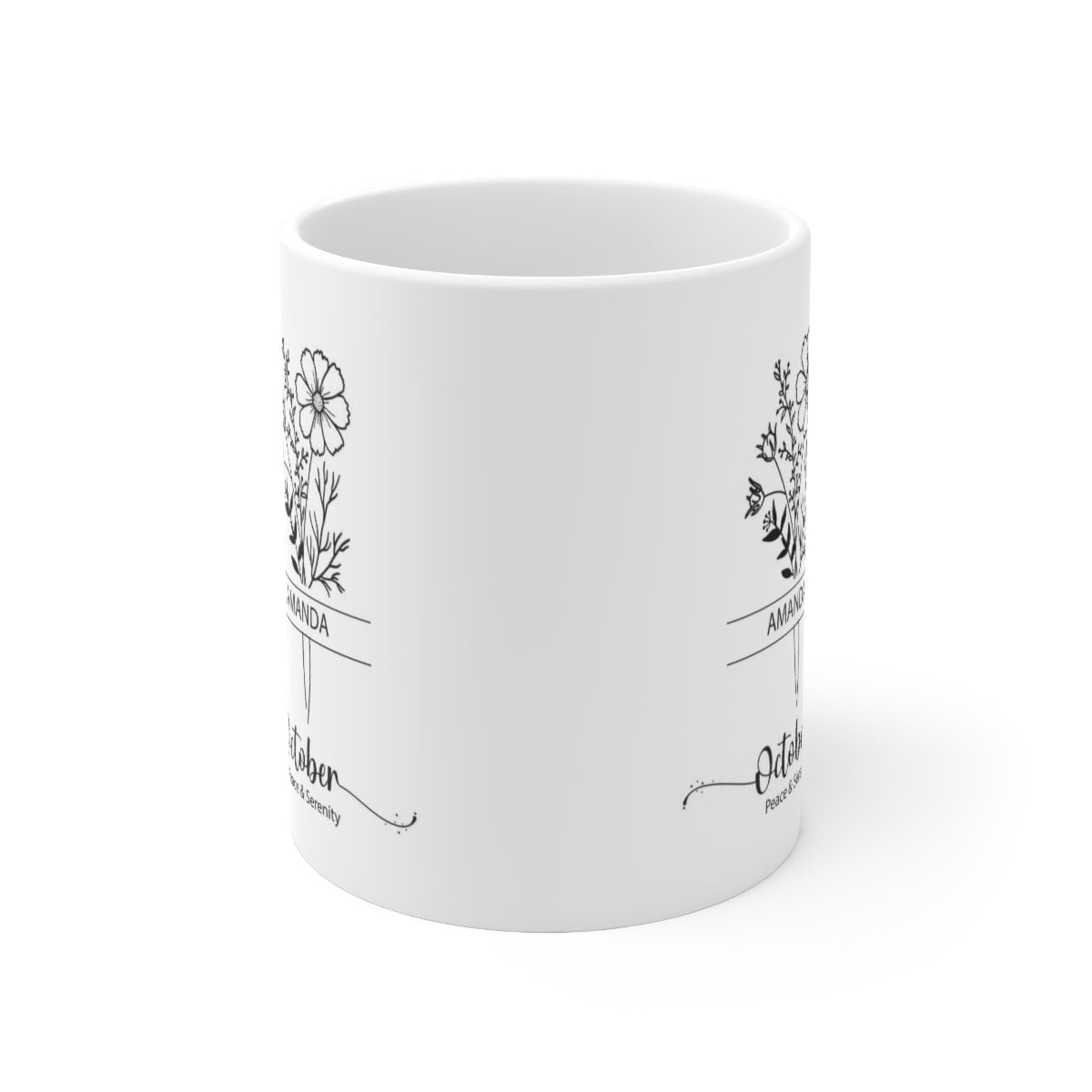 Family Name Watercolor Flowers Grandma's Garden Gifts - Etsy