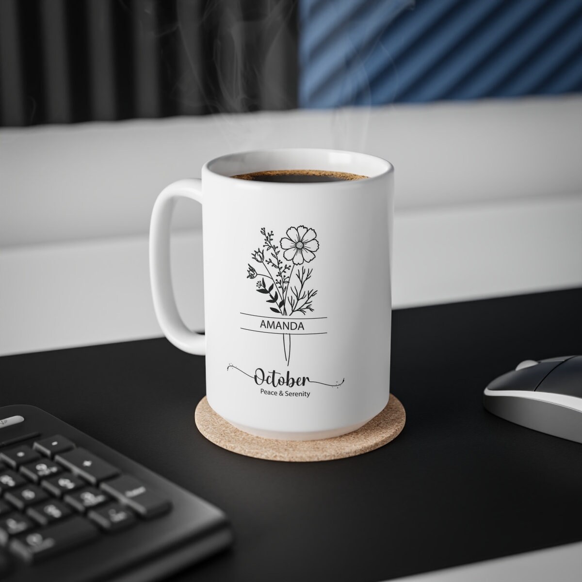 Family Name Watercolor Flowers Grandma's Garden Gifts - Etsy