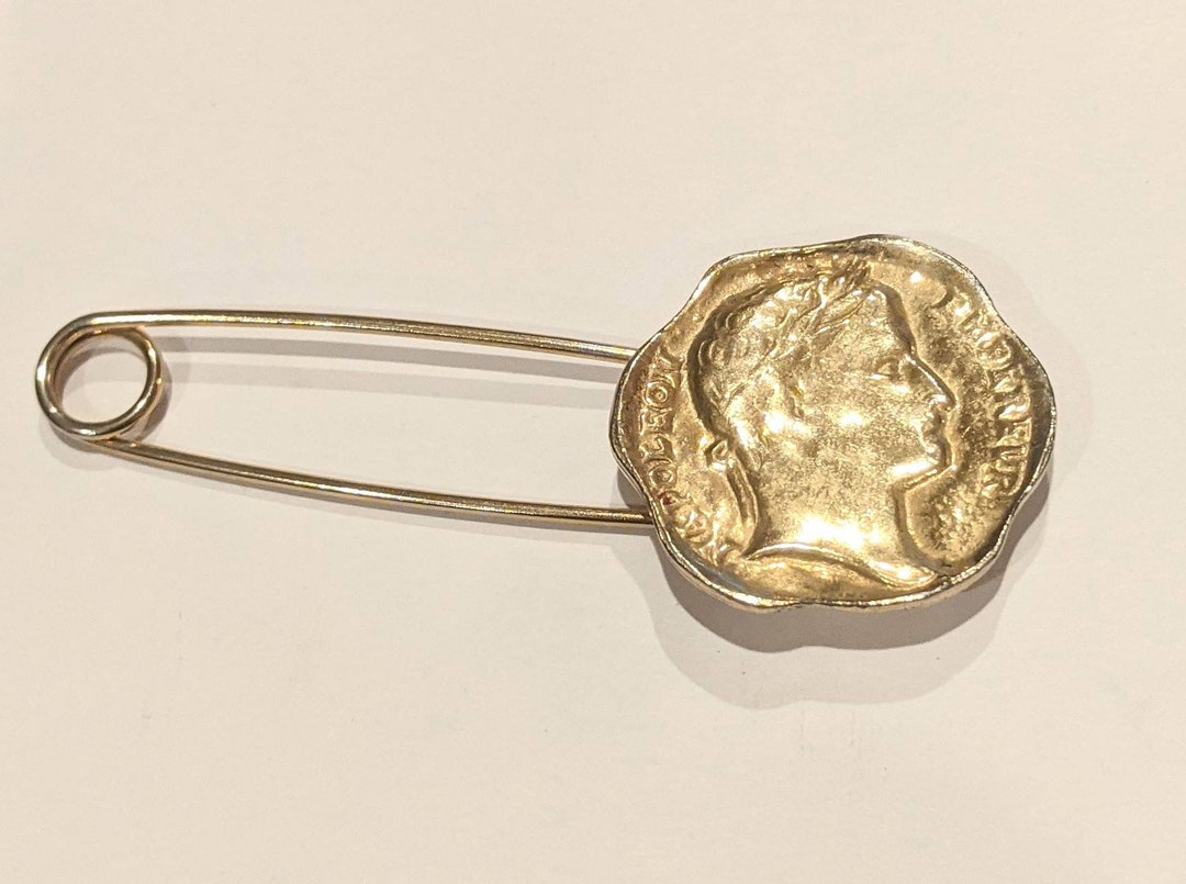Napoleon Bonaparte Medallion Brooch "empereur" Gold-tone Vintage - Etsy