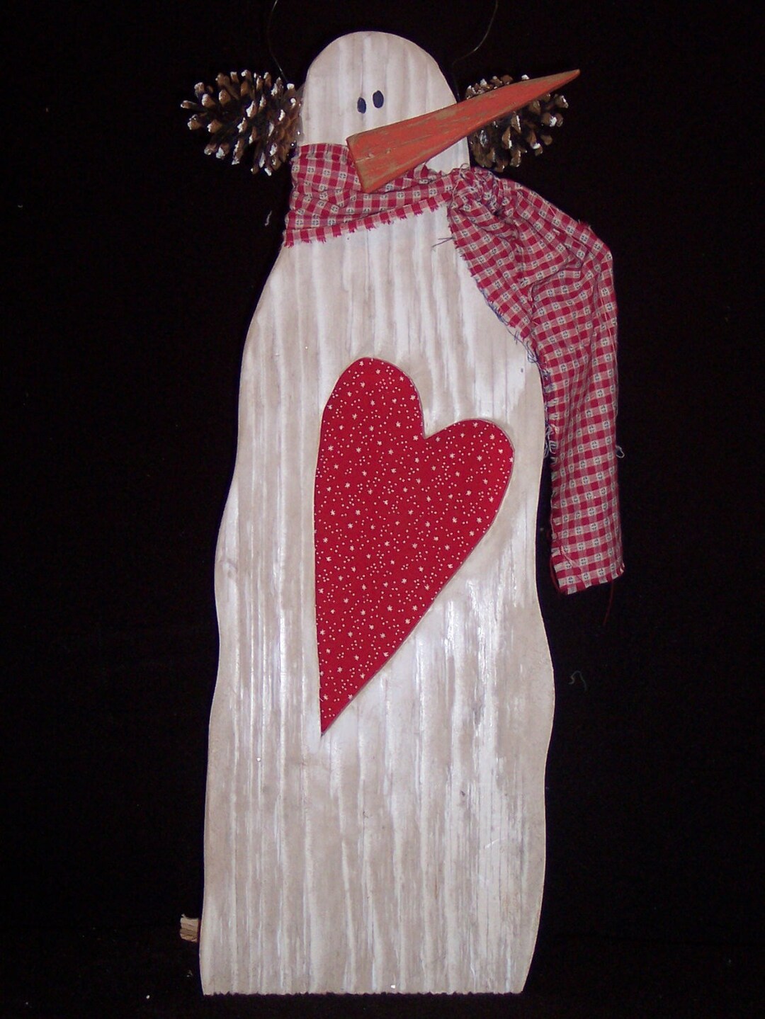 Lighted Snowman Wood Craft Pattern for Winter and Christmas - Etsy