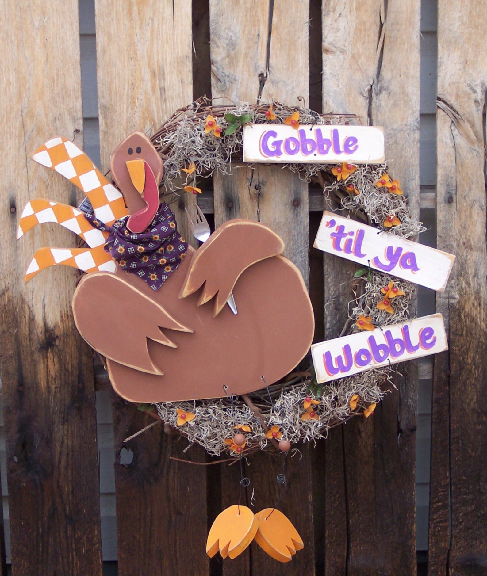 Turkey Wreath Wood Craft Pattern for Fall and Thanksgiving - Etsy
