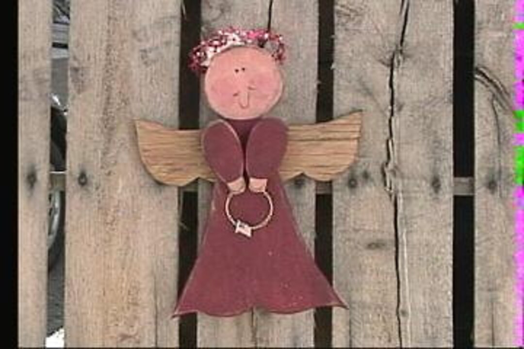Charmed Angel for the 4th of July Through Christmas Wood Craft Pattern ...