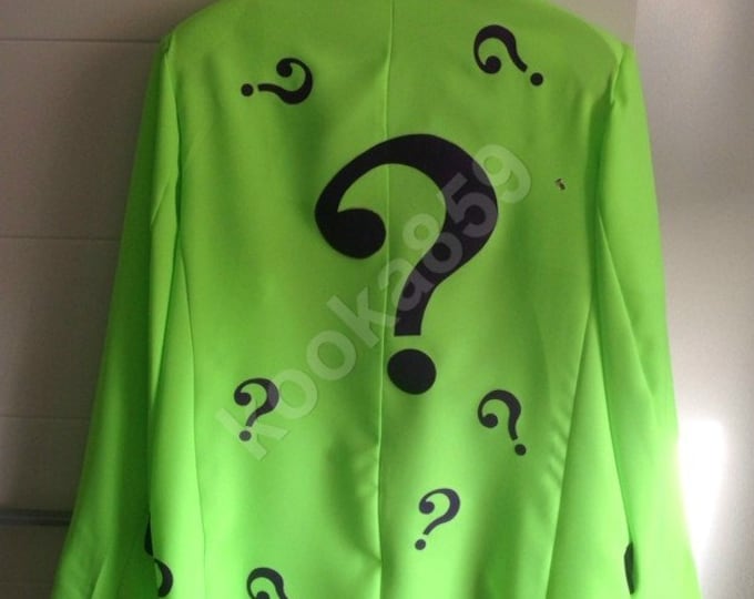Question Mark, Green Question Mark, Iron on Patch, Embroidered Patch ...