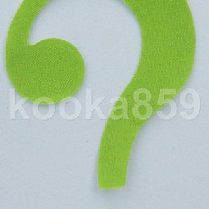 25 Fabric 3" Costume Question Mark Iron on Patches Halloween Comic Con ...