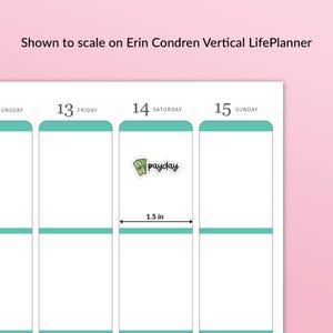 Payday - Doodle Script Stickers [ DS-002 ] - Etsy