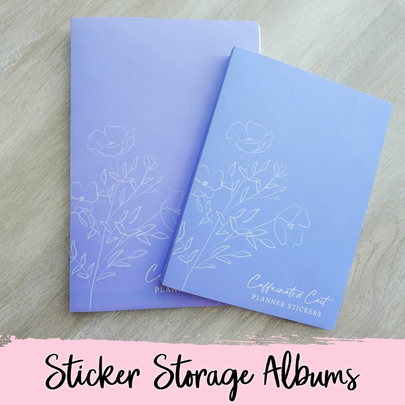 Sticker Storage - Etsy
