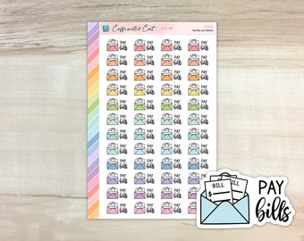 Month Script Header Stickers Font C - Etsy