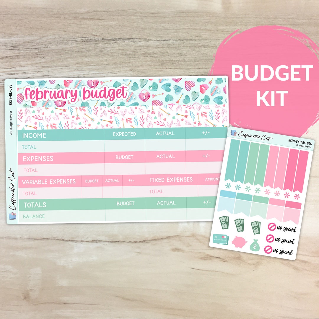 Budget Kit - Be Mine [ BK-025 ] - Etsy