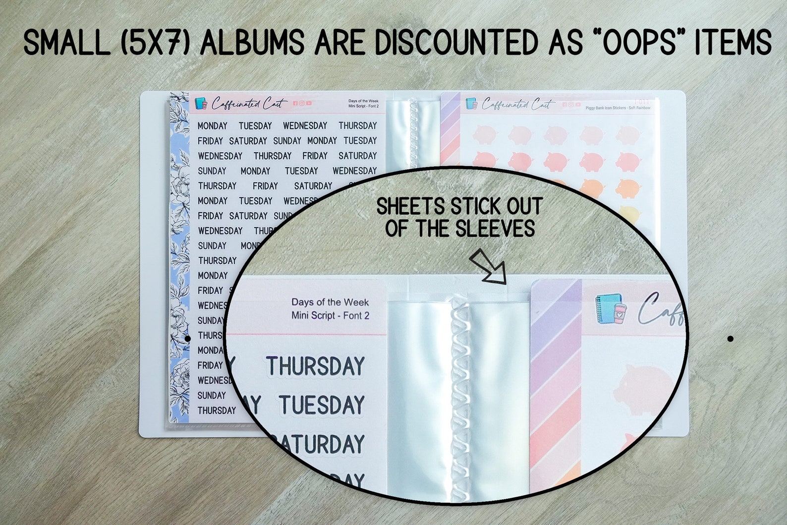 Sticker Storage Album - Etsy