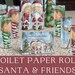 Toilet Paper Roll Activities, Santa Paper Craft for Toddlers, DIY Paper ...