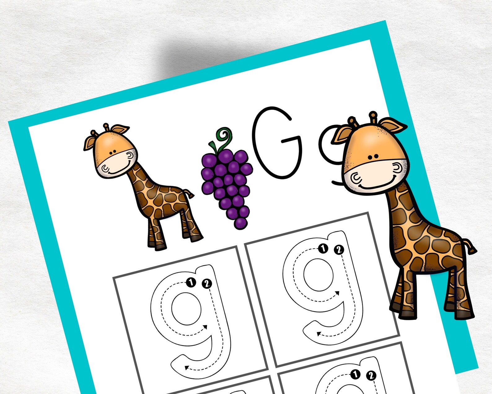 Tracing Letter G Worksheets Kindergarten Handwriting Etsy tracing-letter-g-worksheets-kindergarten-handwriting-etsy