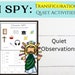 I Spy With My Little Eye Worksheet, Transfiguration of Jesus, Teaching ...