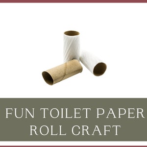 Toilet Paper Roll Activities, Santa Paper Craft for Toddlers, DIY Paper ...