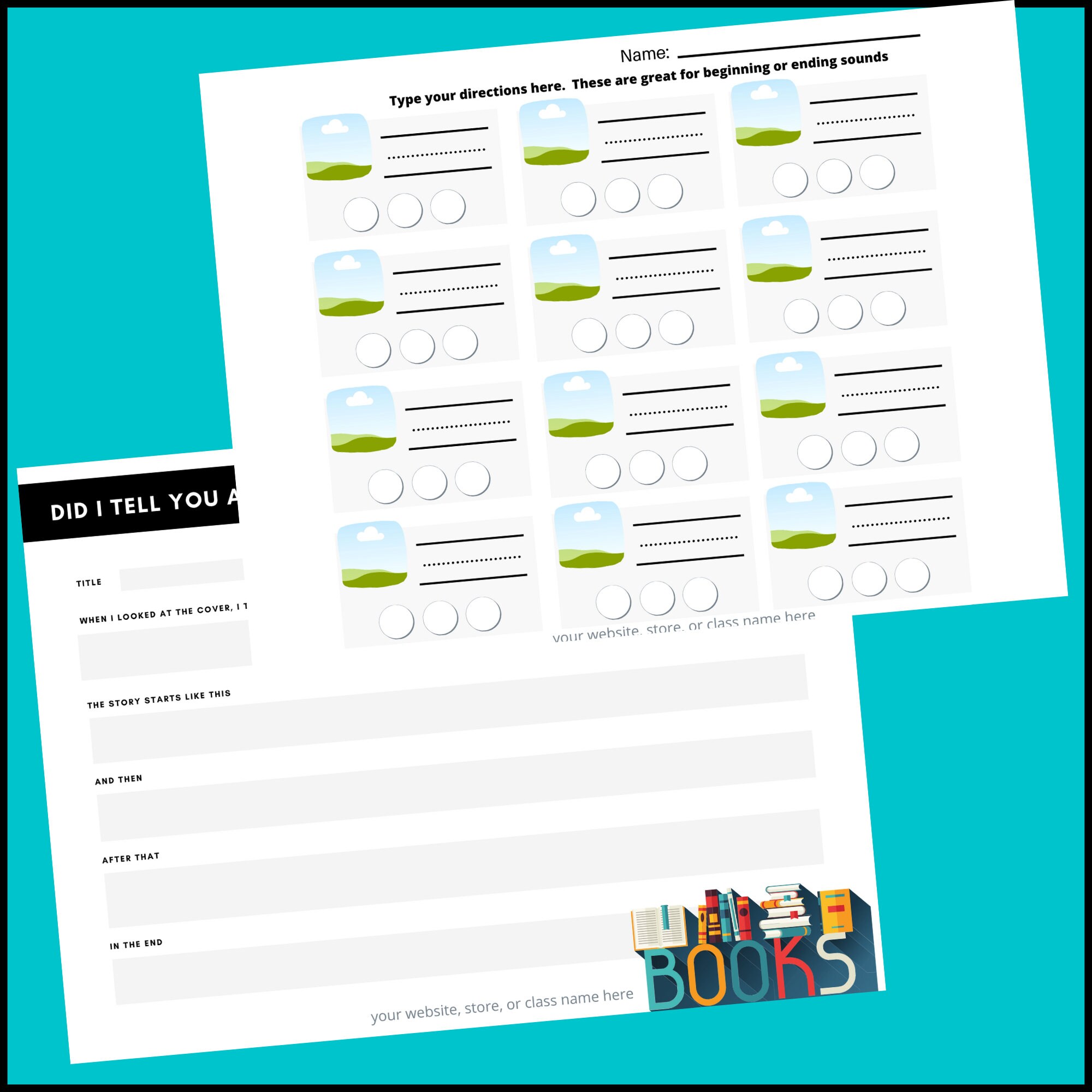 Editable Templates for Teachers Digital Product SELLERS Editable Canva ...