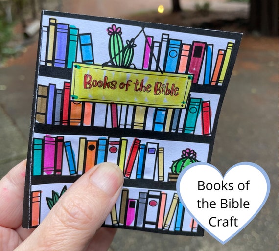 Books of the Bible Craft Mini Book Pop up Book Craft Paper - Etsy