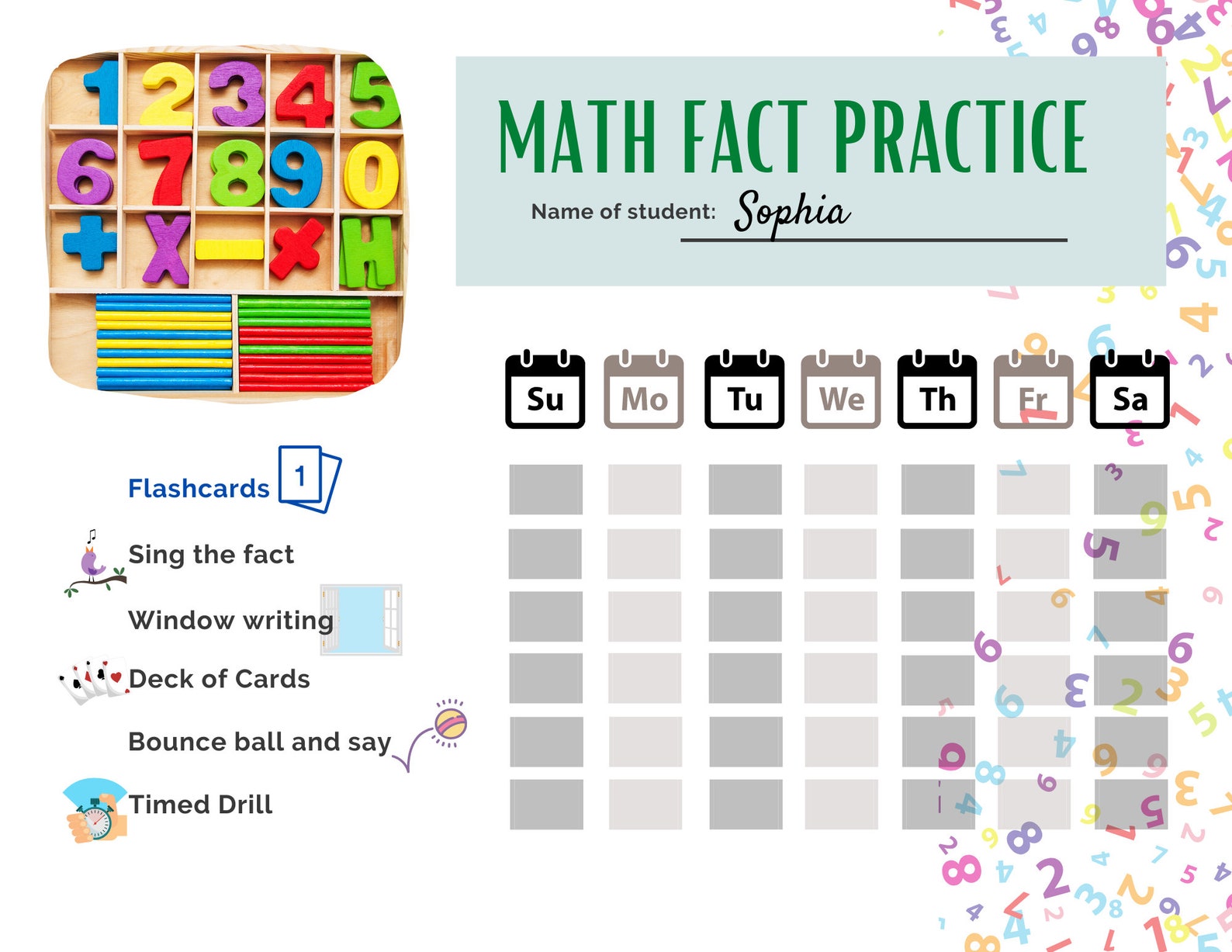 Weekly Calendar for Kids Template Editable in Canva Create - Etsy