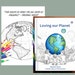 Earth Day Coloring Pages, Earth Day Printables, Environment Worksheets ...