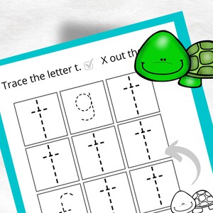 Tracing Letter T Worksheets, Tracing Lowercase Letters, Alphabet ...