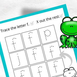 Alphabet Tracing Printables, Tracing Letter F Worksheets, Tracing ...