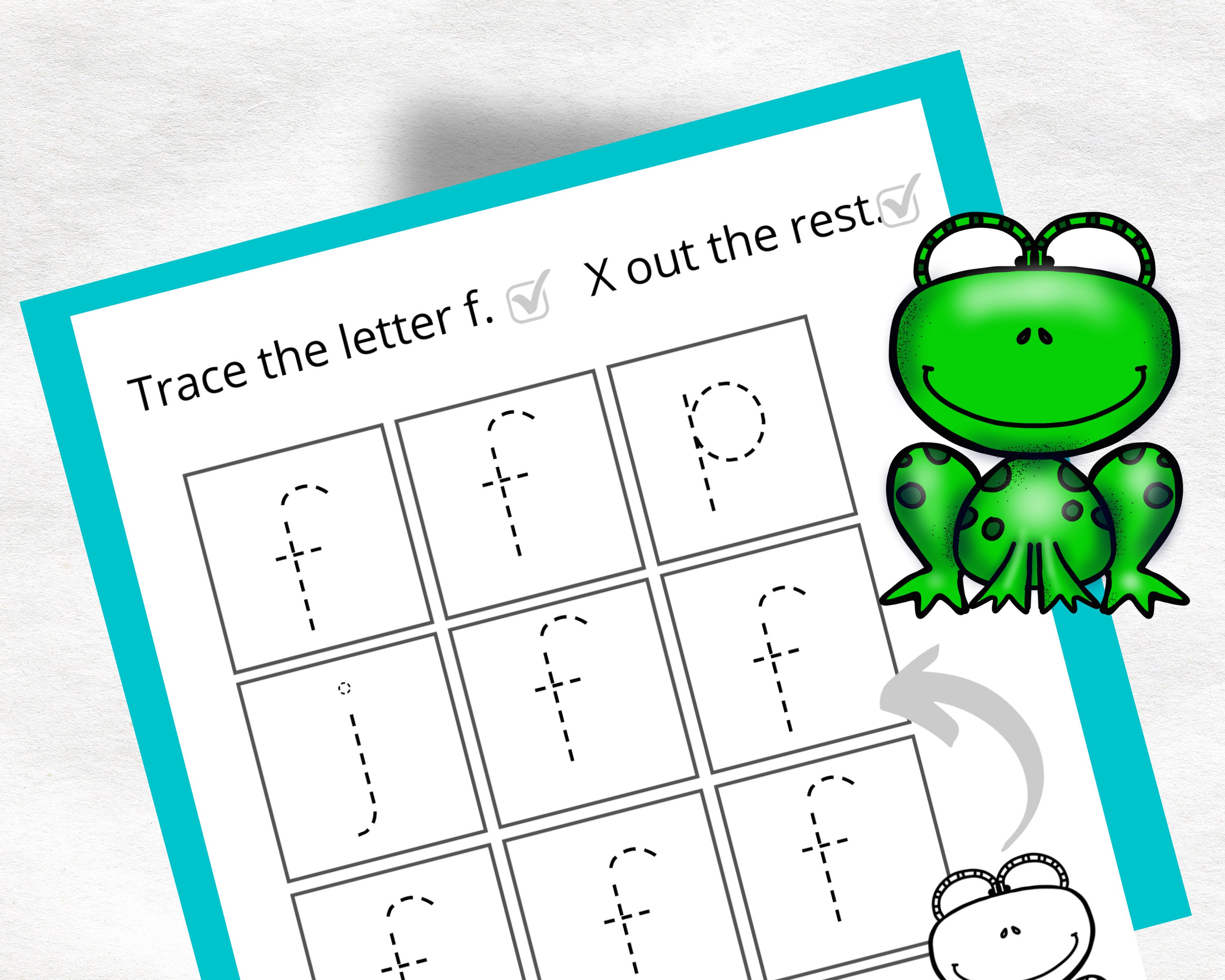 Alphabet Tracing Printables, Tracing Letter F Worksheets, Tracing ...