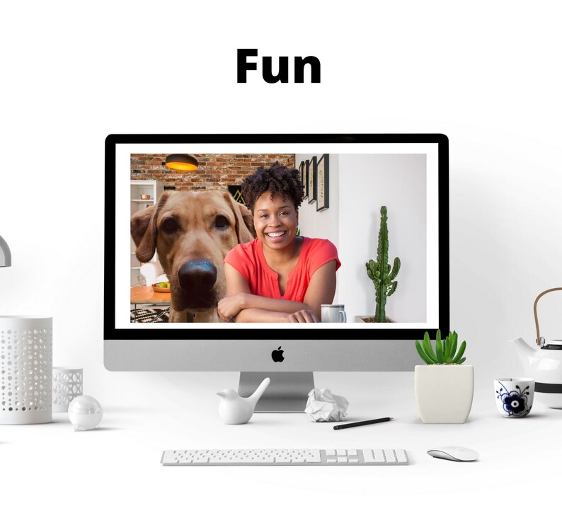 Fun Zoom Virtual Background Image, Zoom Meeting Background, Office ...