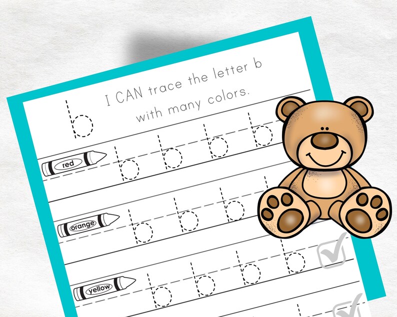 Kindergarten Handwriting Practice, Tracing Lowercase Letters, Alphabet ...