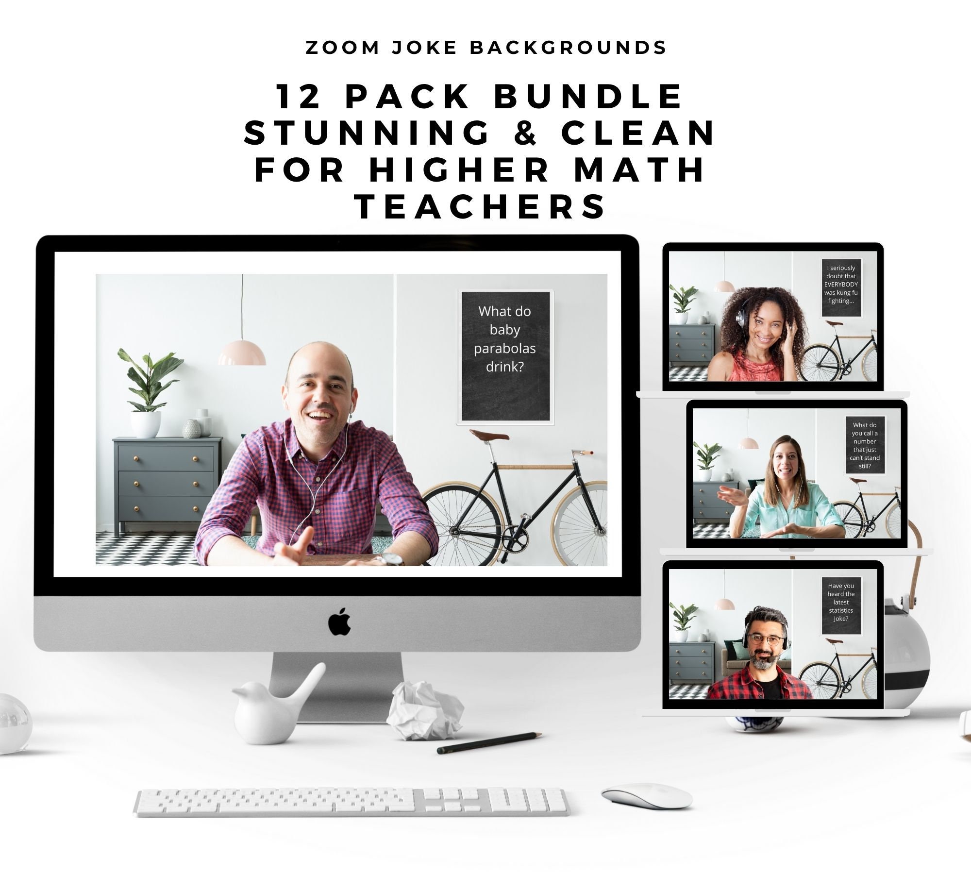 Zoom Backgrounds for Teachers, Teacher Zoom Backgrounds, Virtual ...