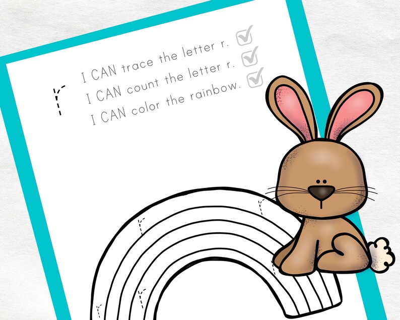 Tracing Letter R Worksheets, Tracing Lowercase Letters, Kindergarten ...