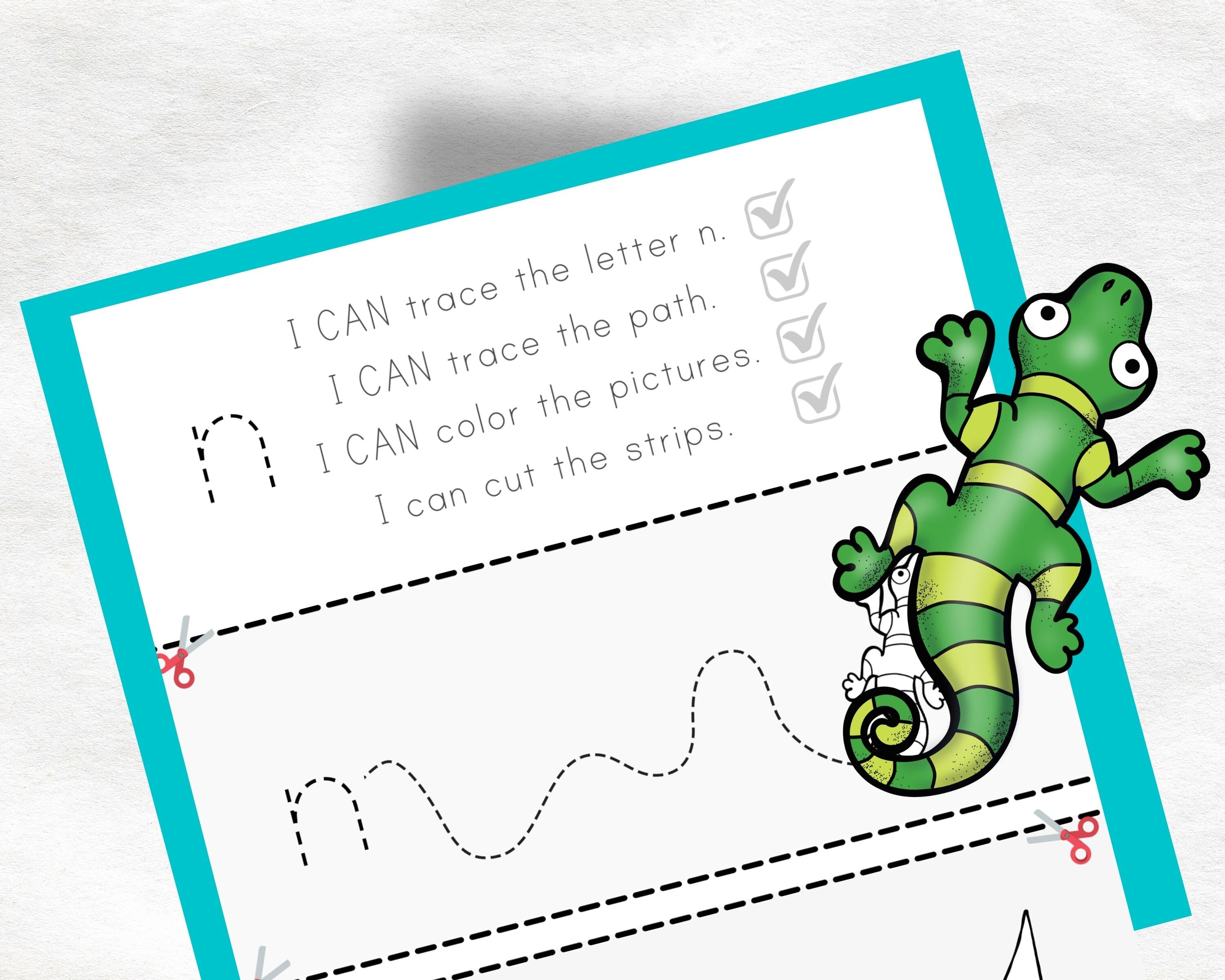 Tracing Lowercase Letters, Kindergarten Handwriting Practice, Alphabet ...