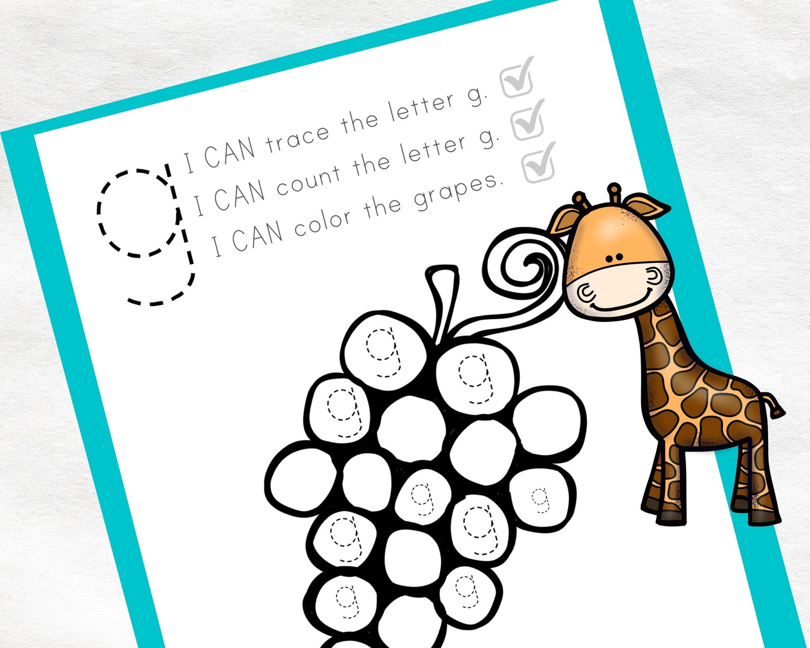 Tracing Letter G Worksheets, Kindergarten Handwriting Practice, Tracing ...