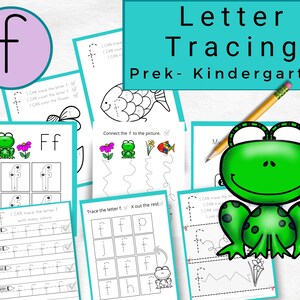 Alphabet Tracing Printables, Tracing Letter F Worksheets, Tracing ...