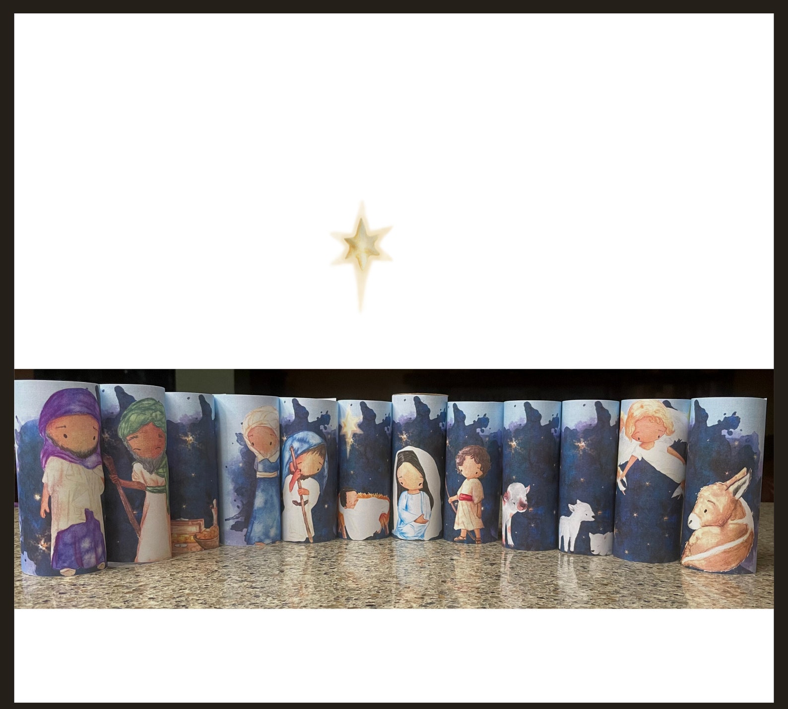 Toilet Paper Roll Activities, Nativity Paper Craft for Toddlers, DIY ...