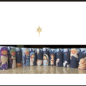 Toilet Paper Roll Activities, Nativity Paper Craft for Toddlers, DIY ...