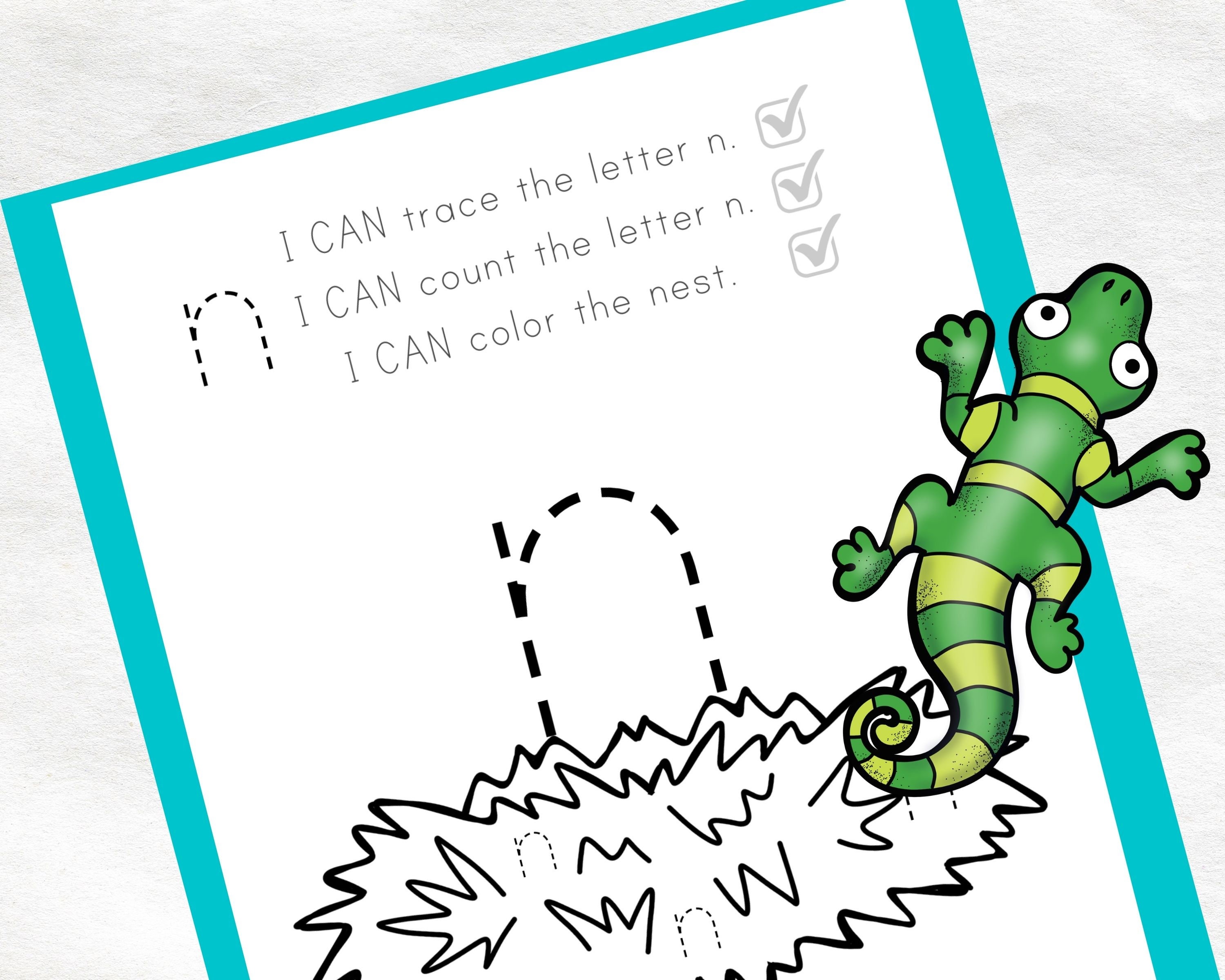 Tracing Lowercase Letters, Kindergarten Handwriting Practice, Alphabet ...